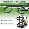 Yescom Universal Golf Bag Holder Bracket Kit for EZGO Club Car Rear ...