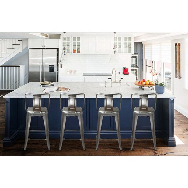 Gunmetal Counter Stool