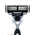 Gillette Mach3 Razor Handle, Manual Mens Razor with 3 DuraComfort ...