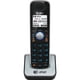 AT&T TL86009 DECT 6.0 2-line Telephone Accessory Handset, 1, Silver ...