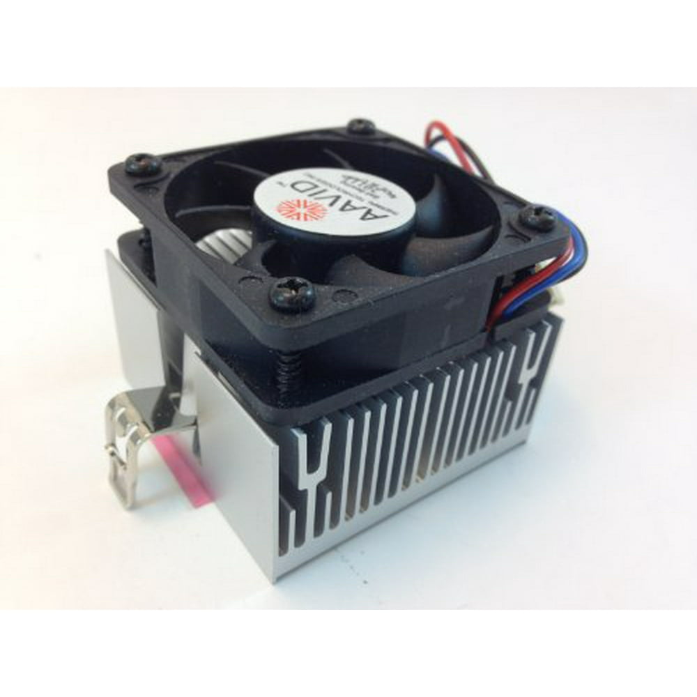AAVID CPU COOLING FAN & HEATSINK, 50mm Sq. FAN, 50mm X 52mm X 43mm ...