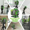 Huepar 4√ó360¬∞ Self-Leveling Laser Level with Bluetooth Remote ...