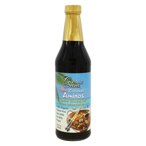 Coconut Secret - Coconut Aminos Soy-Free Seasoning Sauce - 16.9 fl. oz ...