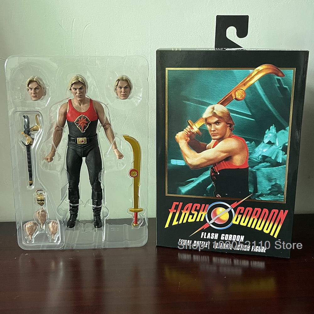 NECA Defenders of the Earth Series figura Flash Gordon Prince Vultan ...