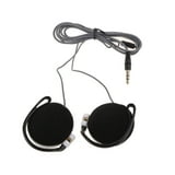 Apooke Flexible Rubber Ear-hook Clip-on Headphones Headset with Over ...