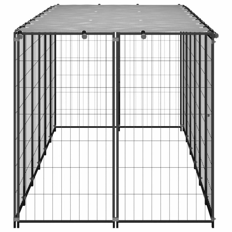 Behlen Complete Gray Magnum Kennel 5' X 10'