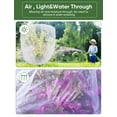 HNYTLCO 4Pack Garden Mesh Netting Barrier, 5'x4' Ultra-Fine Plant Cover ...