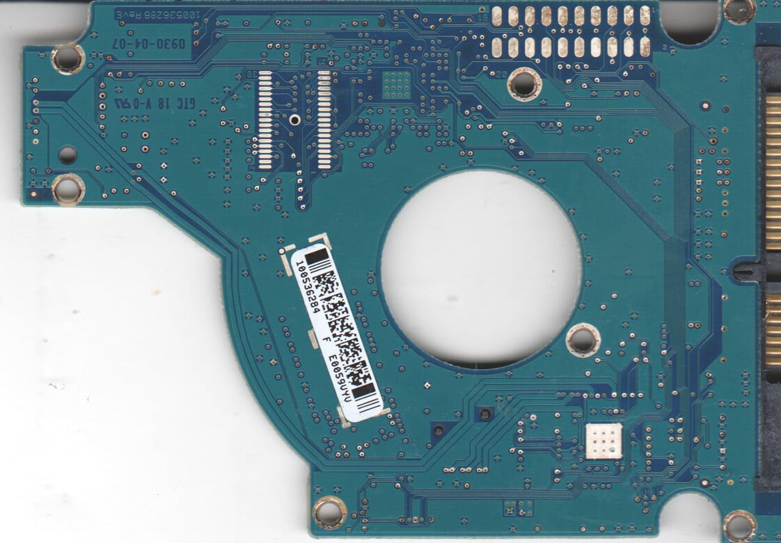 ST9500325AS, 9HH134-286, 0002SDM1, 100536284 F, Seagate SATA 2.5 PCB ...