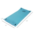 Floating Water Mat 10x5ft, XPE Foam Pool Float, Tear Resistant, Roll Up ...