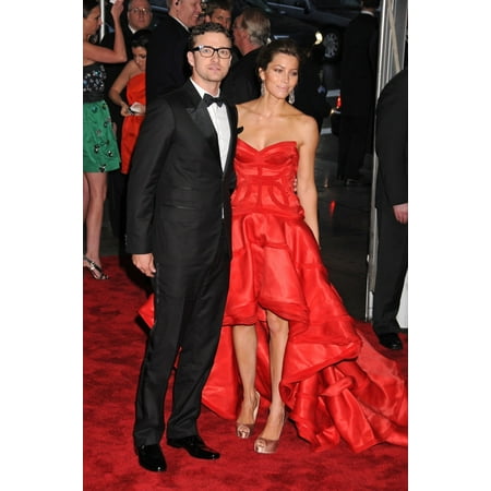 Justin Timberlake (Wearing William Rast), Jessica Biel (Wearing An ...