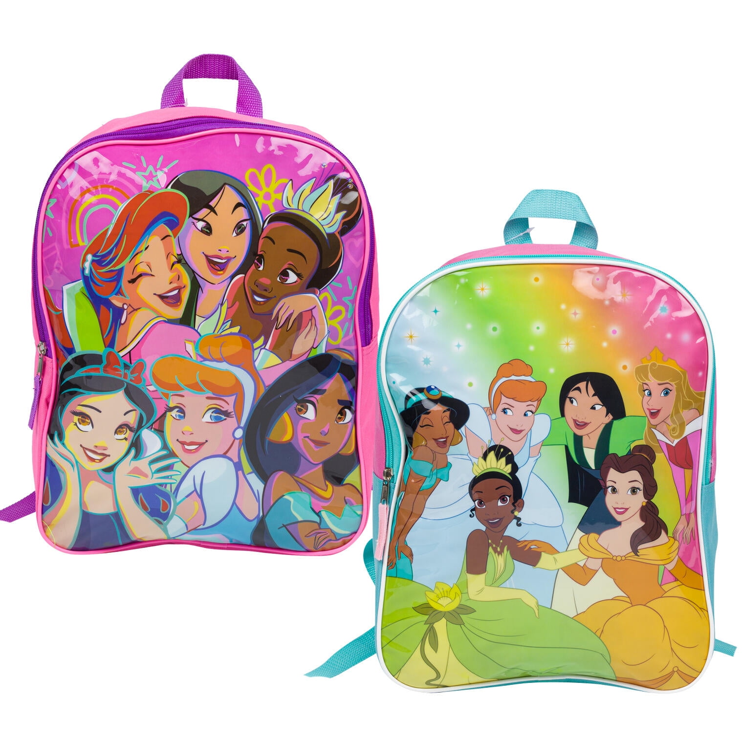 Disney Princess Backpack- 15"- 2 Assorted Designs - Walmart.com