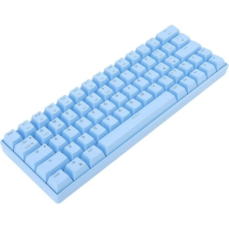 Wireless Mechanical Keyboard, 64 Keys Bluetooth Wireless Keyboard, RGB ...