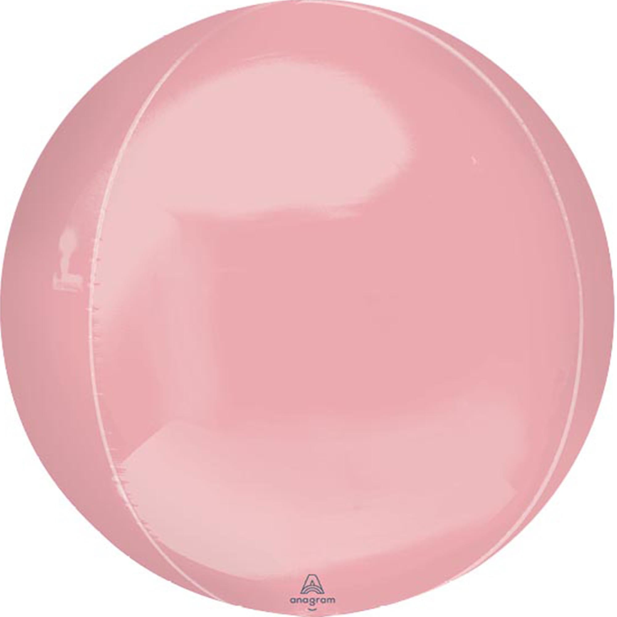 Pastel Pink Orbz Balloon 16" - Walmart.com