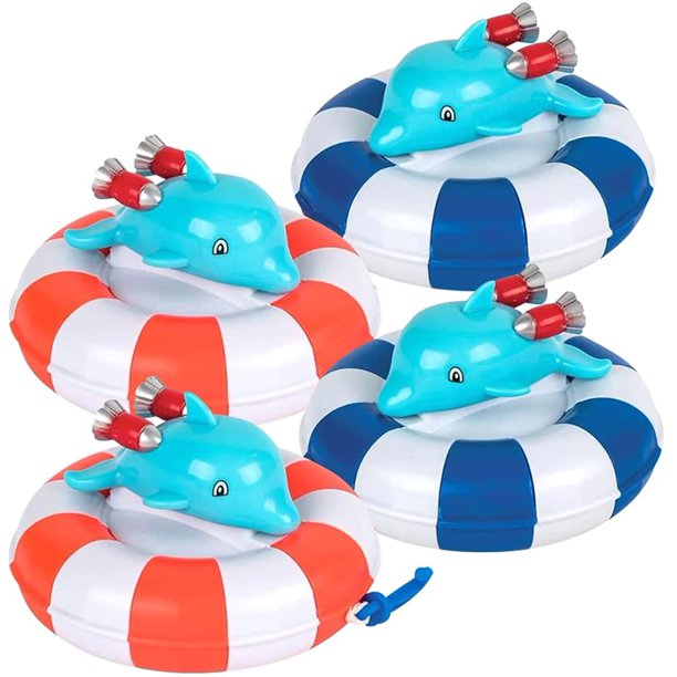HHHC Sea Life Pullback String Water Toys for Kids, Set of 4, Dolphin ...