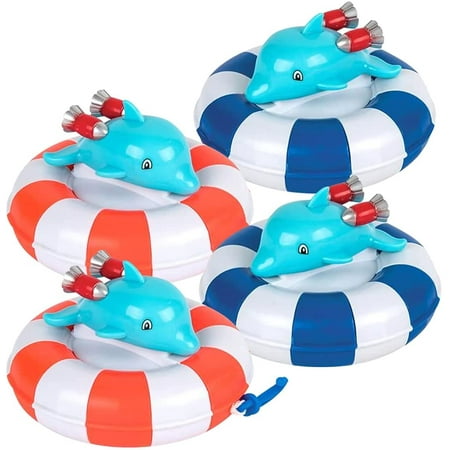 HHHC Sea Life Pullback String Water Toys for Kids, Set of 4, Dolphin ...