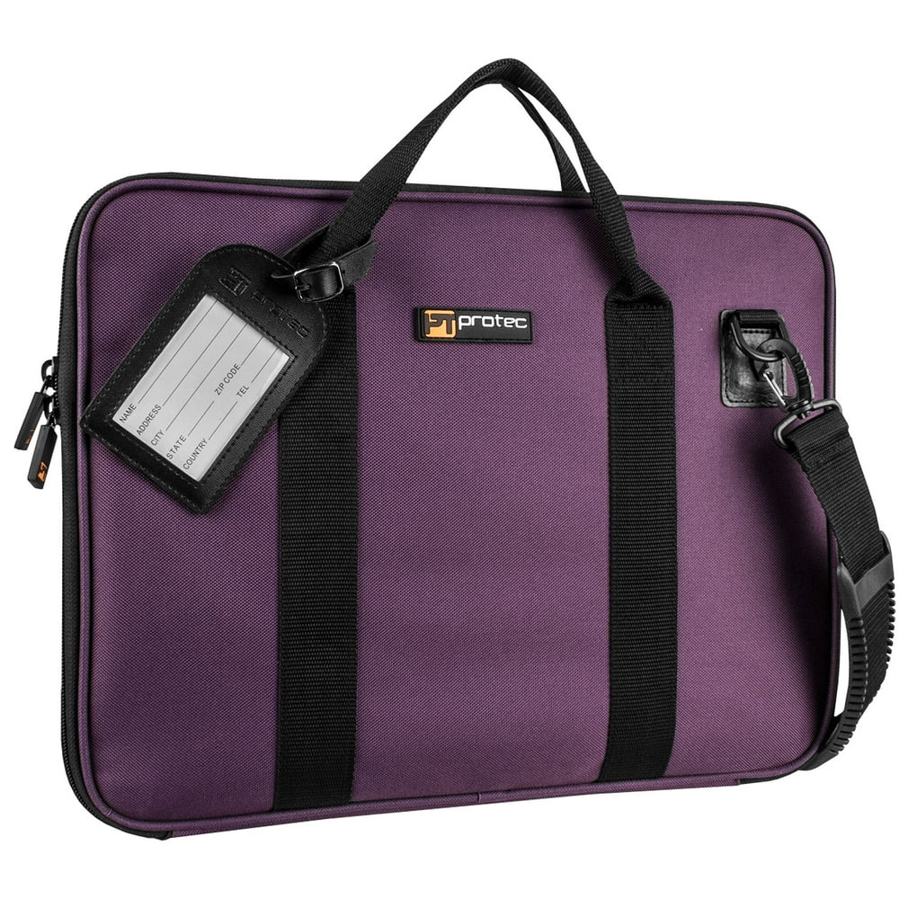 Protec Slim Portfolio Bag, Purple - Walmart.com - Walmart.com