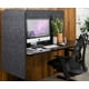 Lumeah Modesty Adjustable Height Desk Screen, Commercial Privacy ...