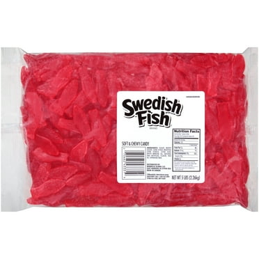 Swedish Fish, Cherry Flavored Gummy Candy, 2 oz Packs, 24 Count ...