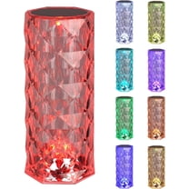 Catalina Lighting Prismatic 8.4'' Color Changing Rechargeable Table ...