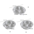 Craft Molds Bracket Molds Flower Shape Crafting Molds Unique Holder ...