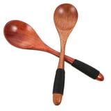 HEMOTON Extra Long Handled Cooking Spoon Wooden Mixing Spoon Stirring ...