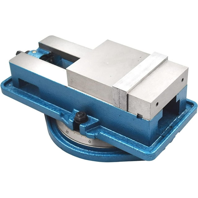 ALL-CARB Anti-Jaw Lifting Vise with Base - 5" x 4.92" x 1-1/2 ...