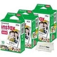 Fujifilm INSTAX Mini Instant Film, Polaroid Refill Photo, 50 Sheets ...