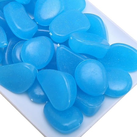1 bag Unique Aquarium Fake Pebbles Glow Stone Night Rocks | Walmart Canada