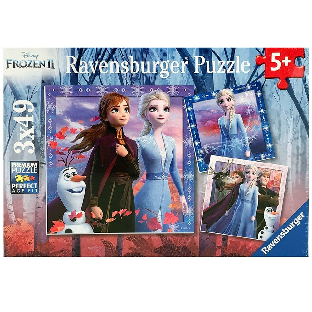 Ravensburger - Frozen II - The Journey Starts - Three 49 Piece Kids ...