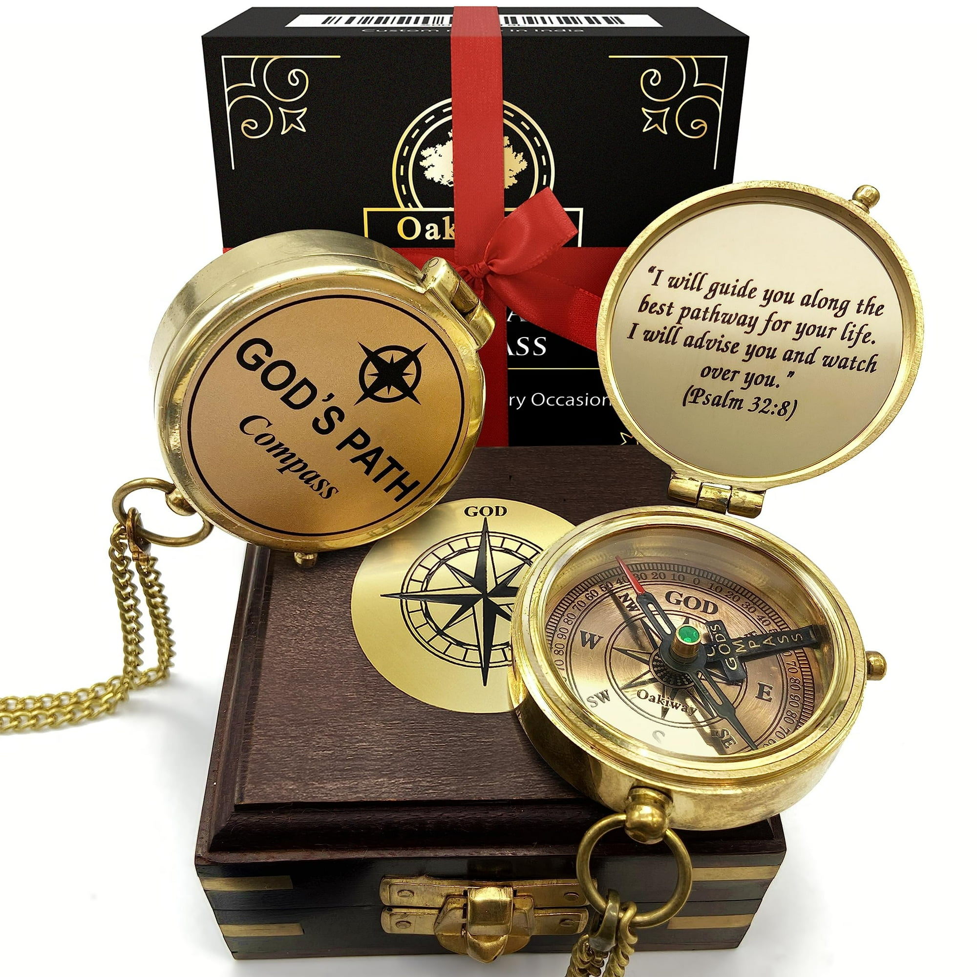 Click here for Oakiway Gods Path Compass - Religious Gifts For Me... prices