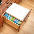 Rev-A-Shelf BDC-200-11 Small Kitchen Bread Drawer Cover Kit, White ...