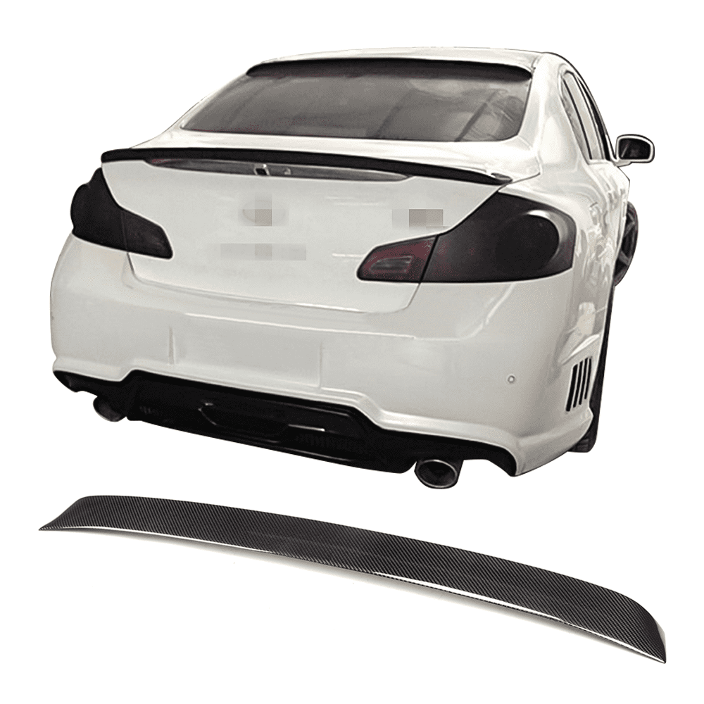 Ikon Motorsports Roof Spoiler Compatible with 07-15 Infiniti G35 G25 ...