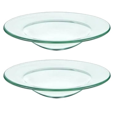 Home Decorative Matte Black Modern Metal with glass dish Oil Warmer ...