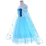 Disney Frozen Princess Elsa Costume Party Dress Set for Toddlers ...
