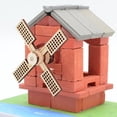 Jiibva Mini Bricks Model 50pcs Miniature Brick Figurine Landscaping ...