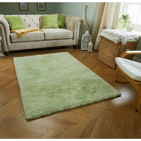 Softness Green Rectangle Rugs Plain/Nearly Plain Rugs | Walmart Canada