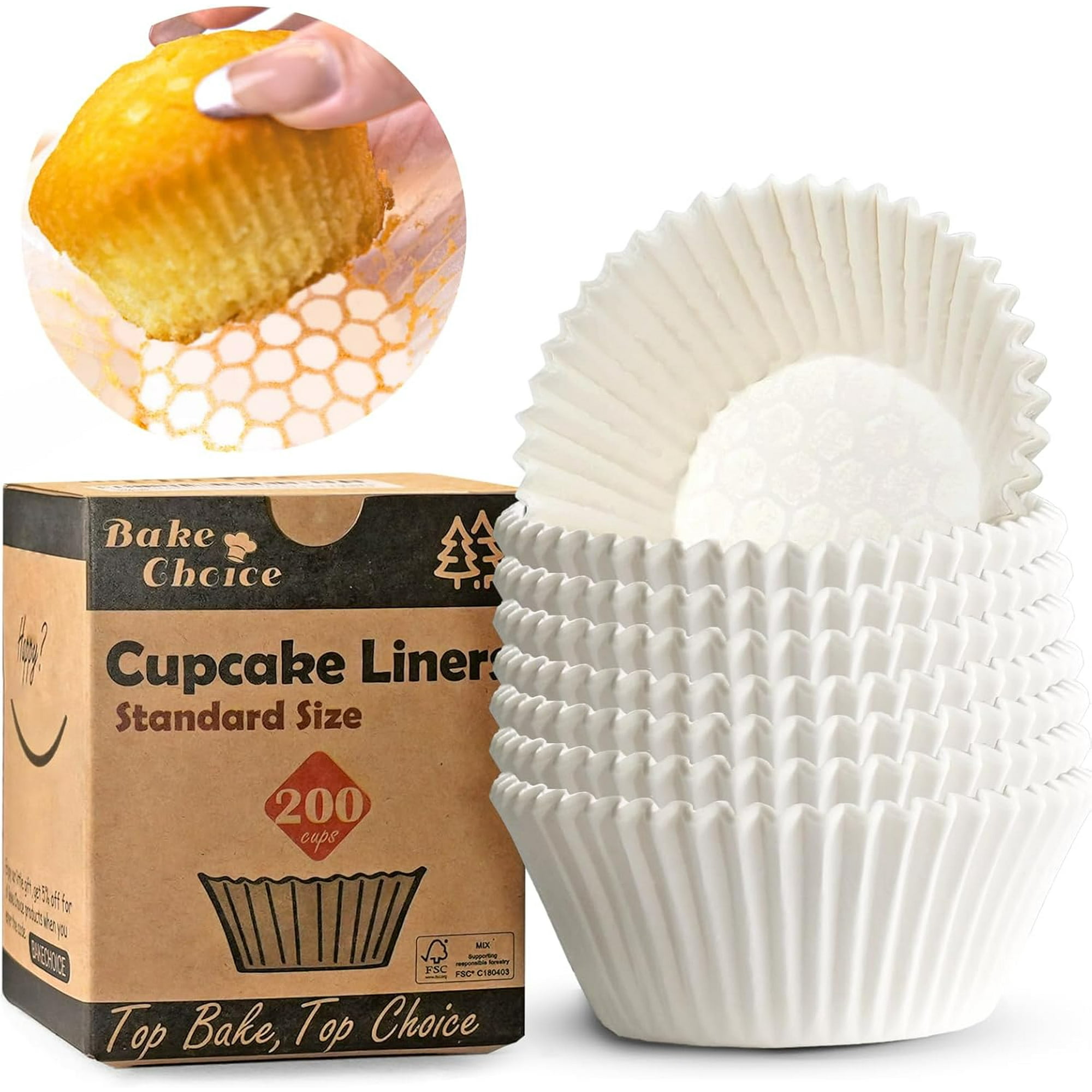 Click here for Salafire 200pcs Standard White Cupcake Liners For... prices