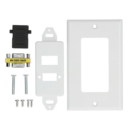 HD Multimedia Interface Wall Panel, Durable Tidy Easy To Install Pass ...