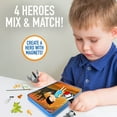 Hapinest Magnetic Heroes Pretend and Play Travel Playset - Walmart.com