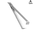 Agiufgs 2 Pack Garlic Peeler Tweezers Steel, Flat Wide Tip for ...