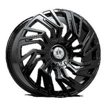 24" Black With Natural Accents 73R Atomic Wheel by RBP (Rolling Big ...