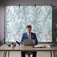 8x6ft Photo Backdrop, Teal Blue Starfish Coastal Soft Polyester ...