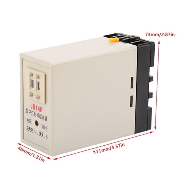 Time Relay Programmable 5V DC 16A Weekly Timer Switch LCD On Off ...