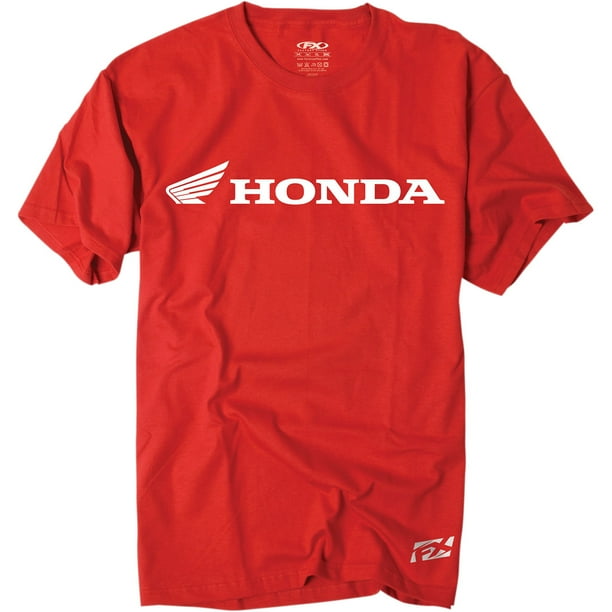 Factory Effex Honda Mens Short Sleeve T-Shirt Red/White MD - Walmart.com
