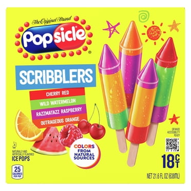 Warheads Extreme Sour - Single Box - 10 Freezer Popsicles - Flavors ...