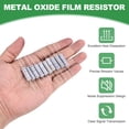 Uxcell 10 Pack 0.82R Ohm Resistor, 5 Watts 5% Tolerance Metal Oxide ...