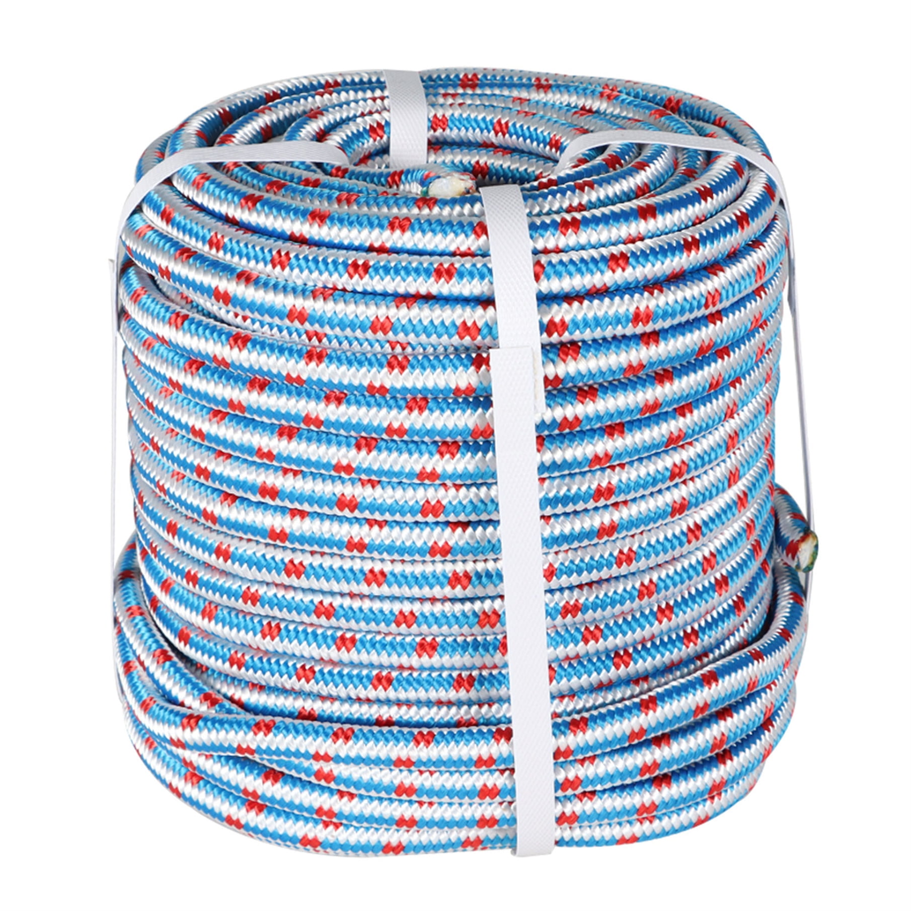 1/2" x 100' Arborist tree climbing rope 16 strand braided nylon core ...
