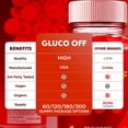 Gluco Off ACV Gummies 1000MG Advanced Formula Vitamin GlucoOff 120 ...