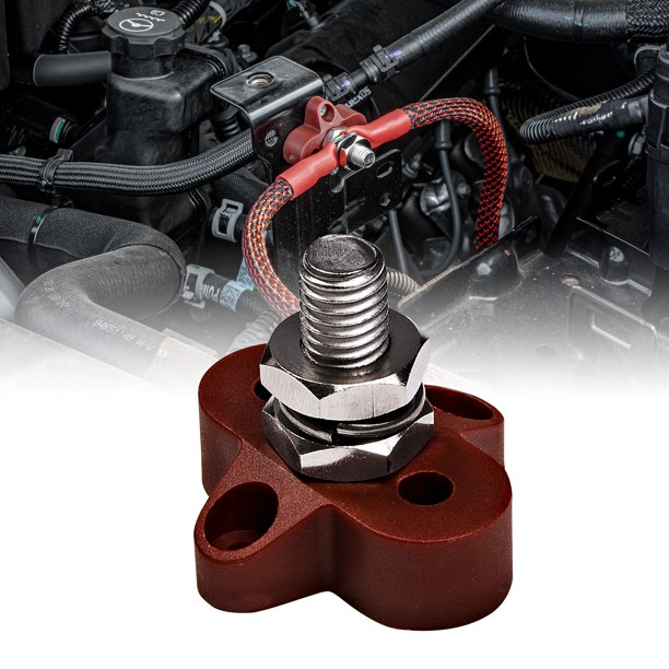 48V DC Max M10 Battery Power Distribution Terminal Block Stud Junction ...