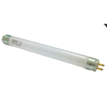 Eiko - F8T5/CW T5 Fluorescent Tube Light Bulb, 8W Cool White 4100K, G5 ...